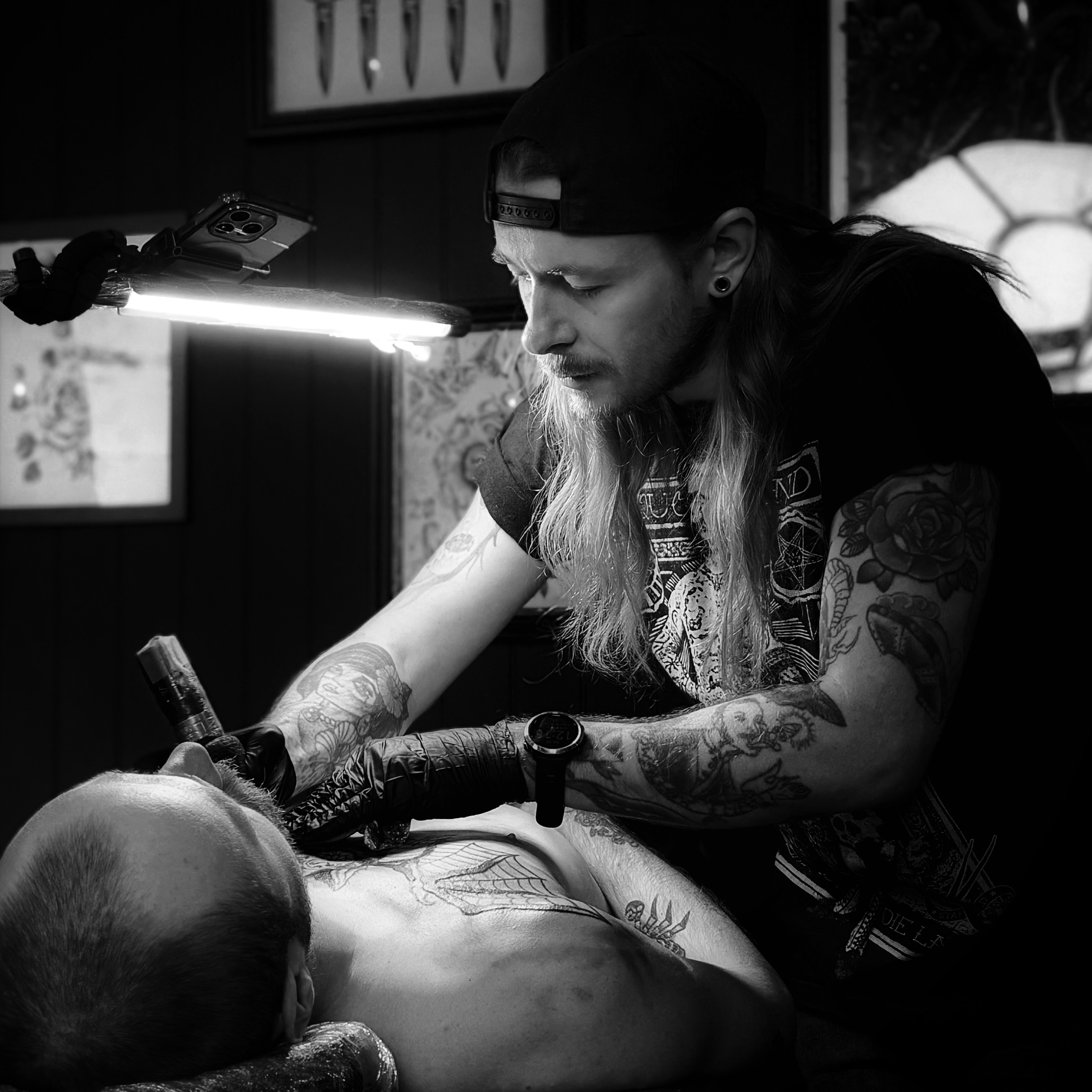 Aaron Fitchett - Traditional Tattoo Artist - Brighton UK